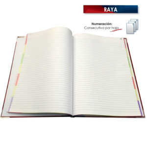 Libro florete rayado 240 hojas forma francesa Estrella – La Esfera del ...